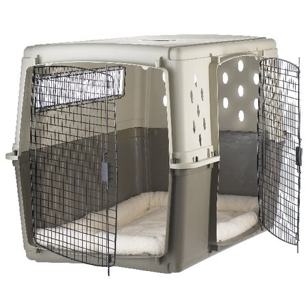 Miller Mfg Co PLASTIC DOUBLE DOOR CRATE GIANT 157339 | Zoro